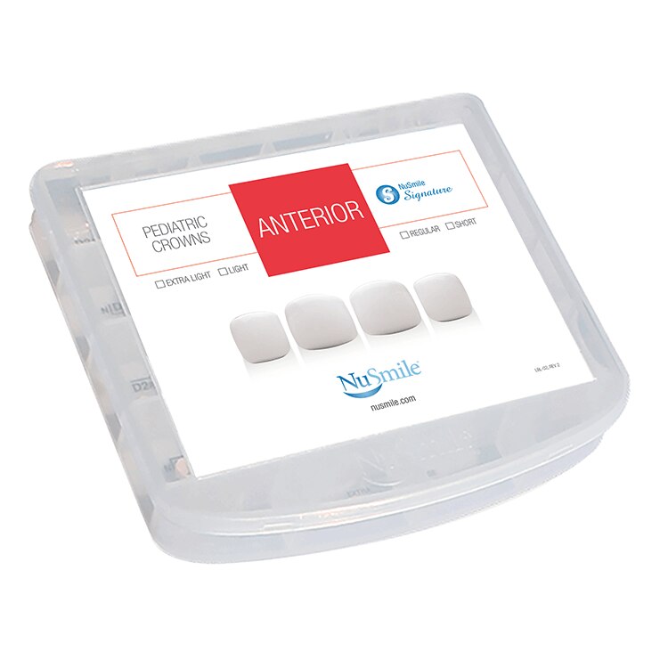 NuSmile Signature Anterior Pediatric Crowns Evaluation Kit