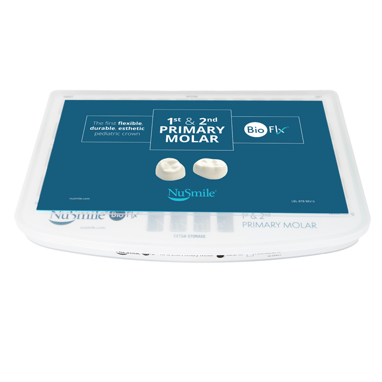 NuSmile BioFlx First and Second Primary Molar Crowns Starter Kit